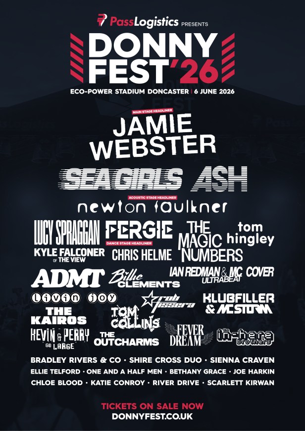 Donnyfest reveal 2026 line-up – Taped Magazine
