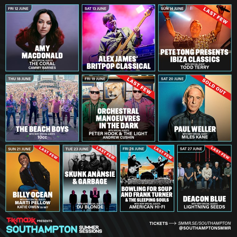 Summer Sessions reveal 2026 line-up for four sites – Taped Magazine